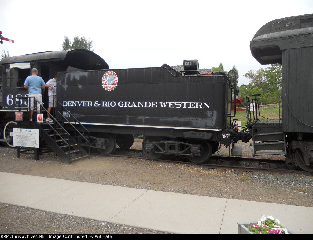D&RGW 683 Tender